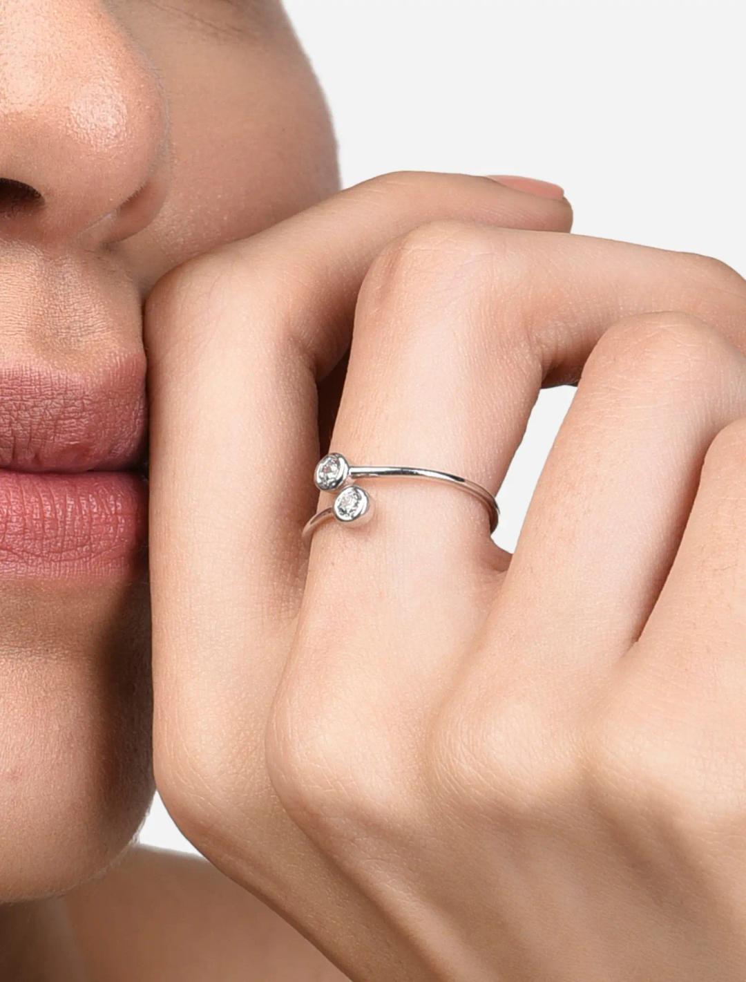 925 Silver Orb Ring | FIAN 925 Silver Orb Rings For women · Eternz