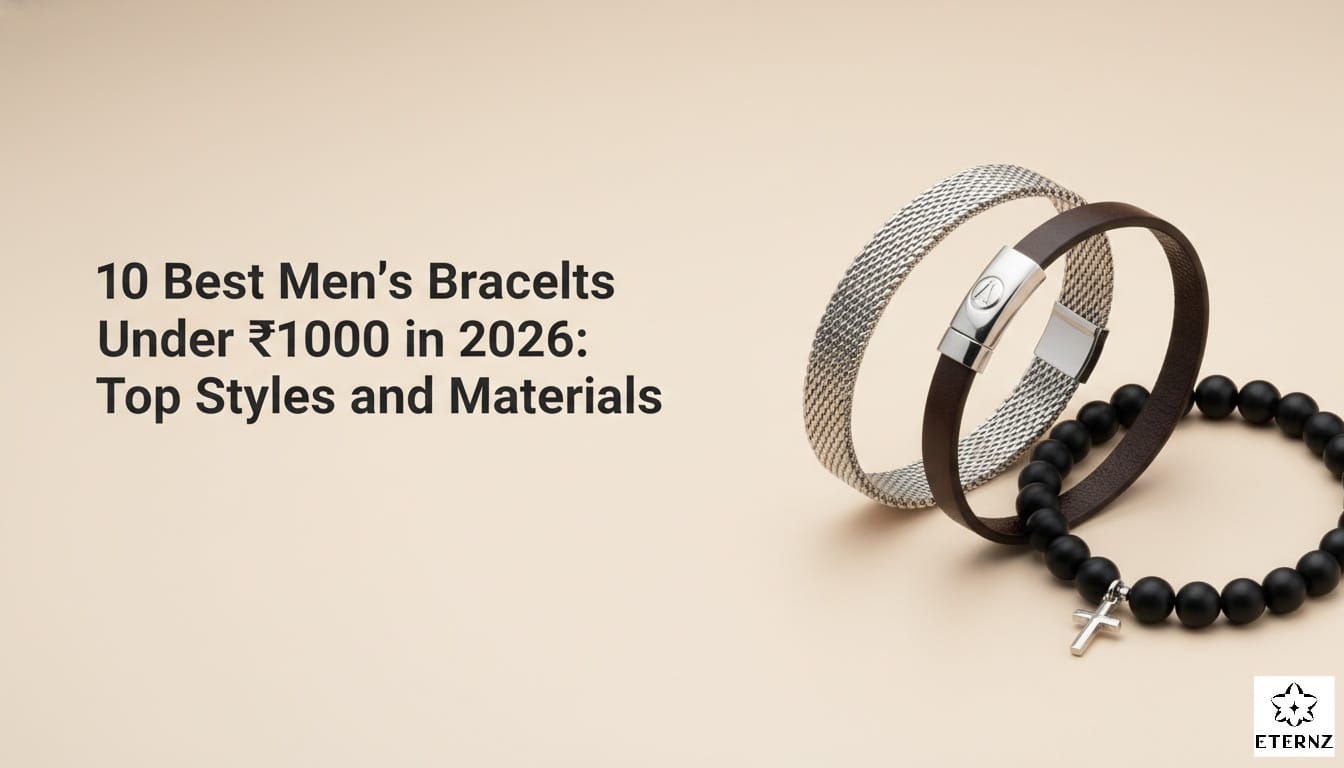 10 Best Men's Bracelets Under ₹1000 in 2026