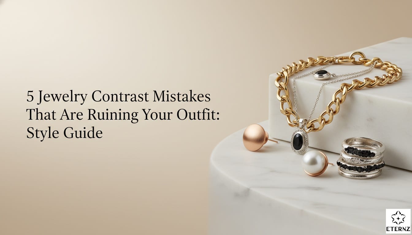 5 Jewelry Contrast Mistakes That Are Ruining Your Outfit
