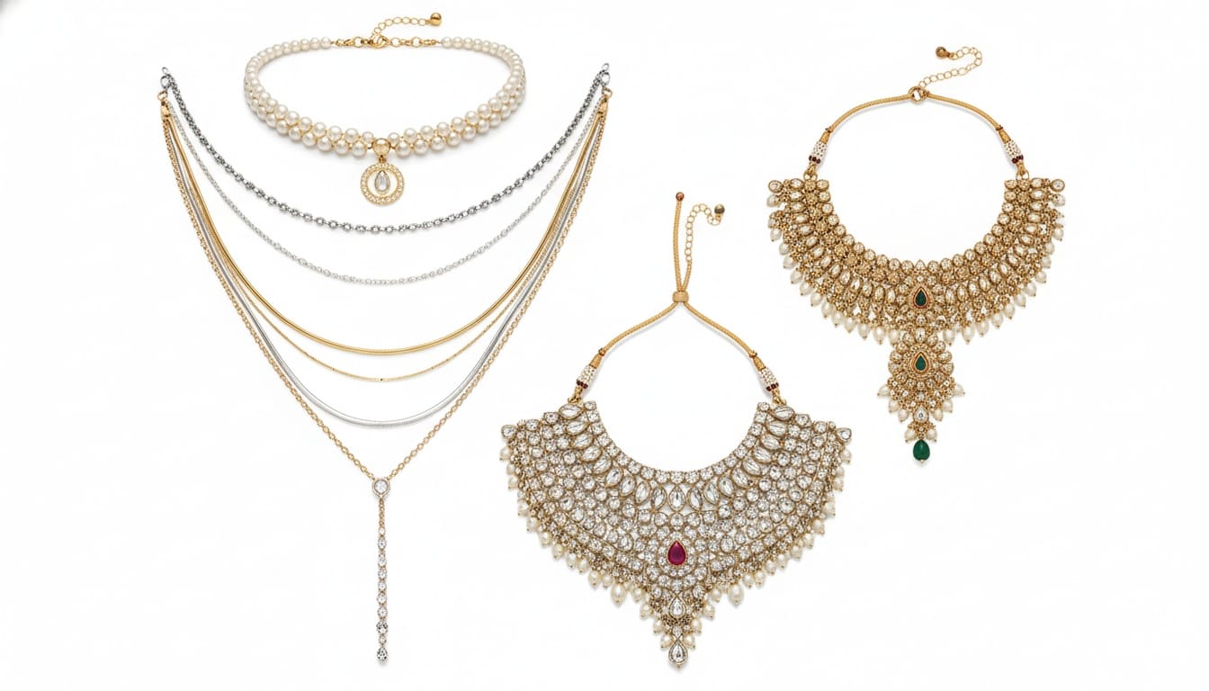 Types of Necklaces & Their Names: Western & Indian Styles