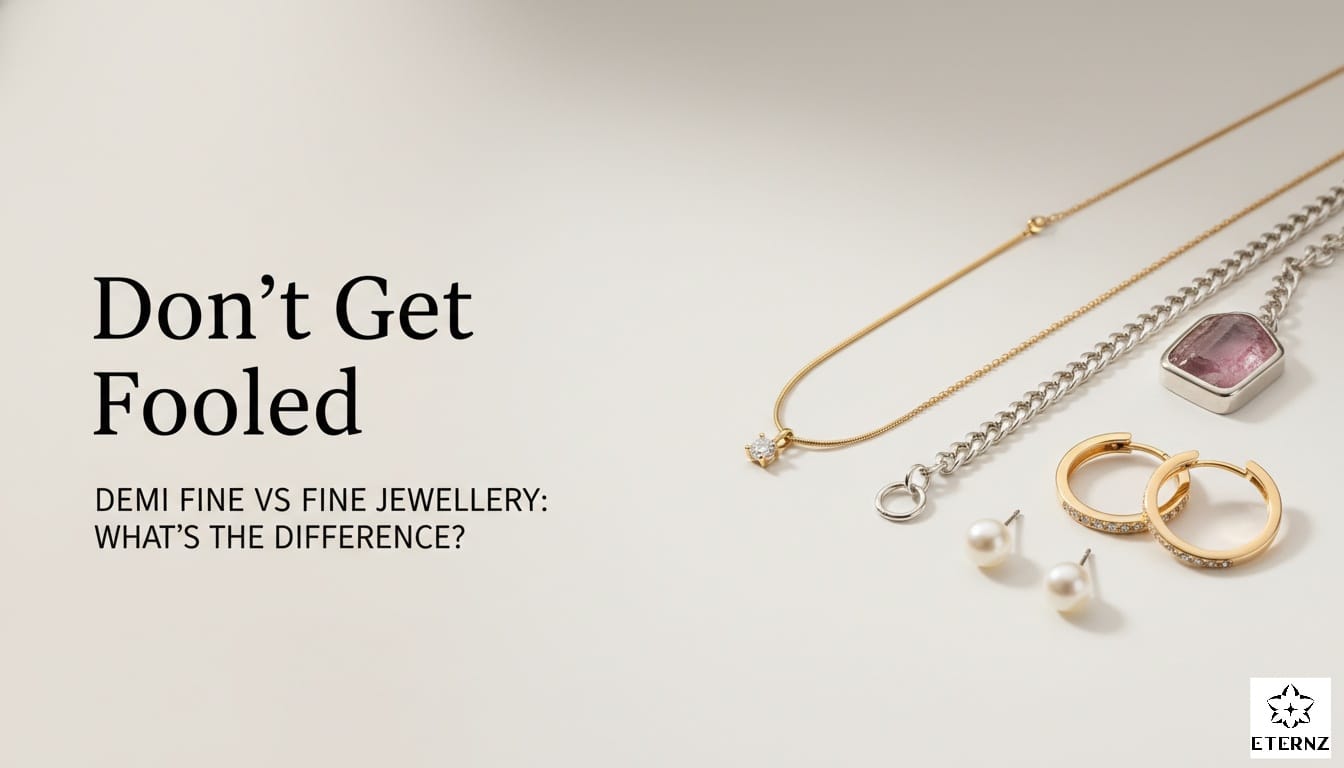 Fine vs. Demi-Fine Jewellery: What's the Difference?